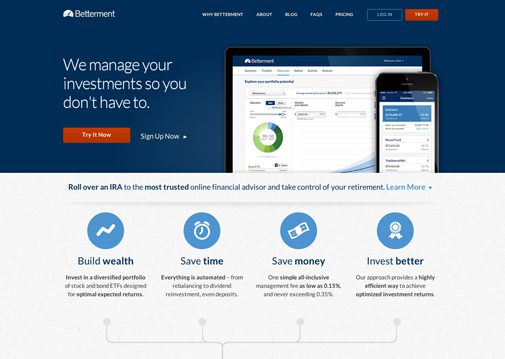 Lead Gen Web Design - Betterment | Coalition