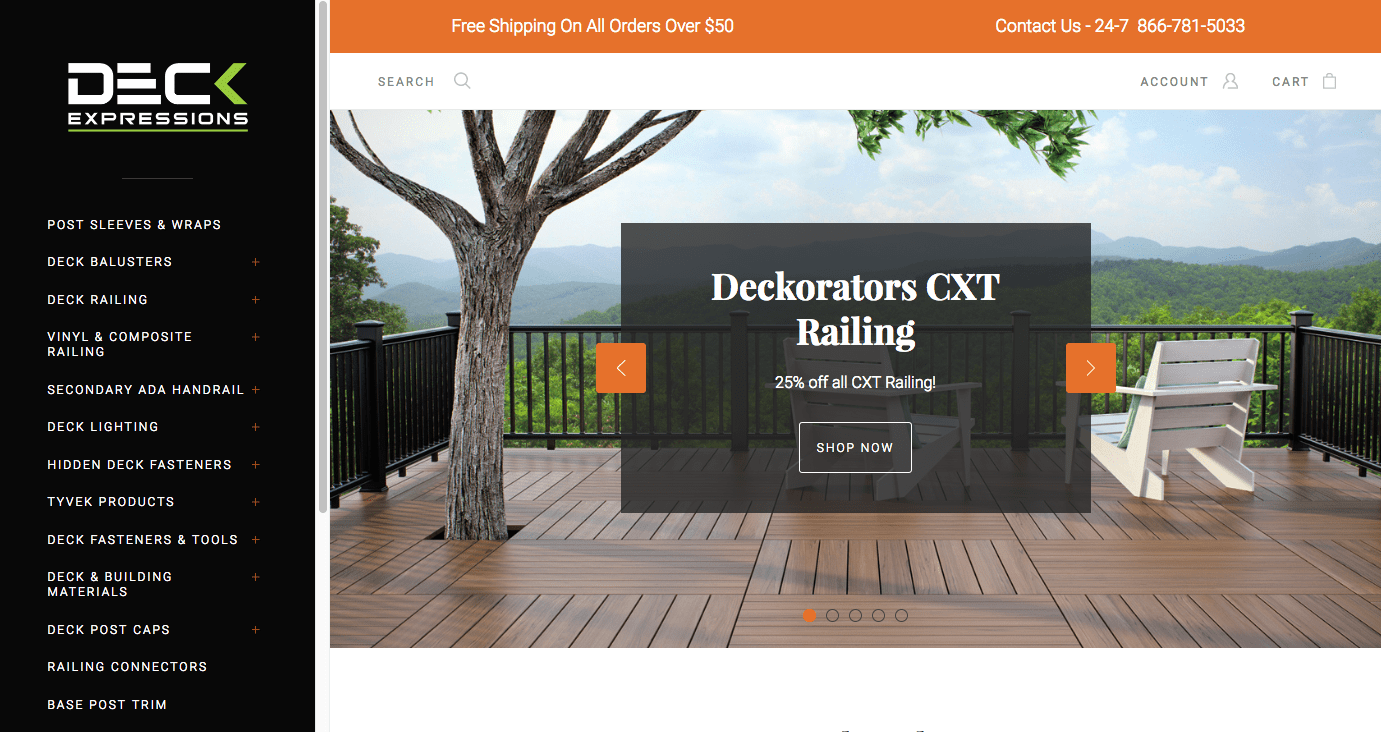 SEO For Home & Garden - Deck Expressions | Coalition