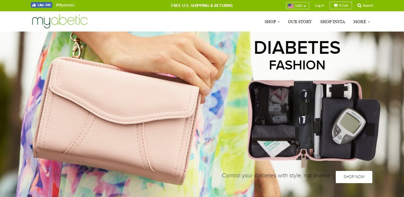 Shopify Web Development For Health - Myabetic | Coalition