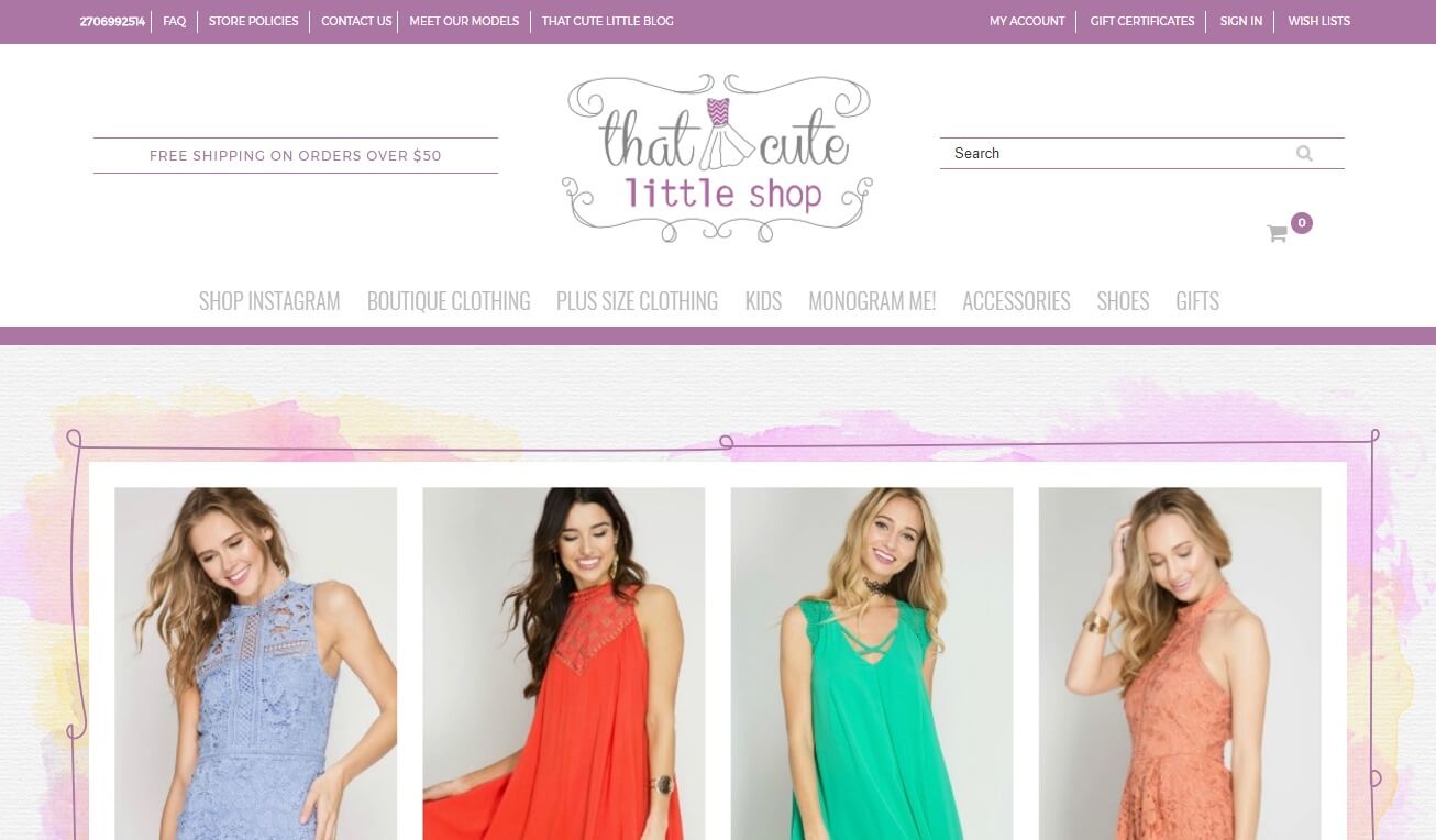SEO & PPC For Fashion & Shopping Case Study - That Cute Little Shop